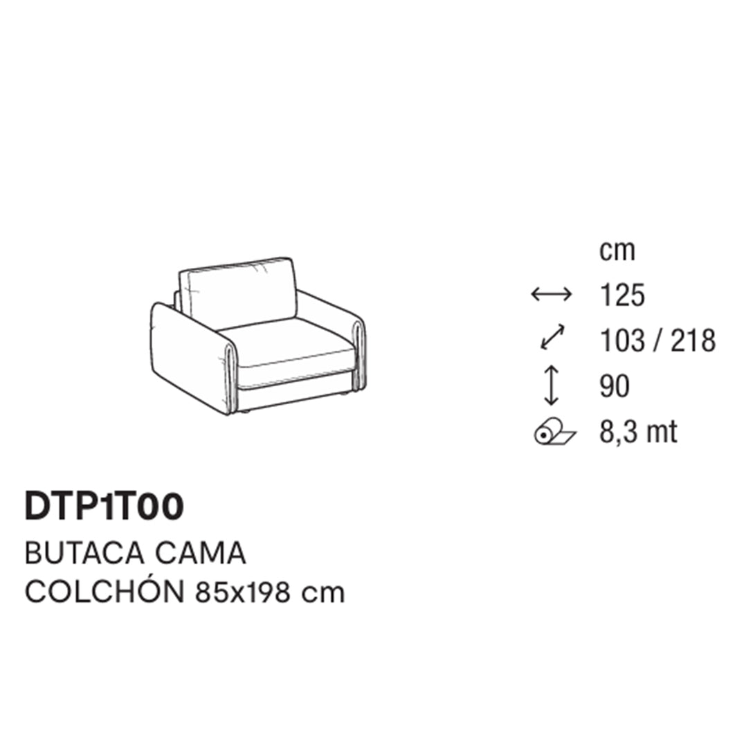 darwin sofá cama 3 plazas